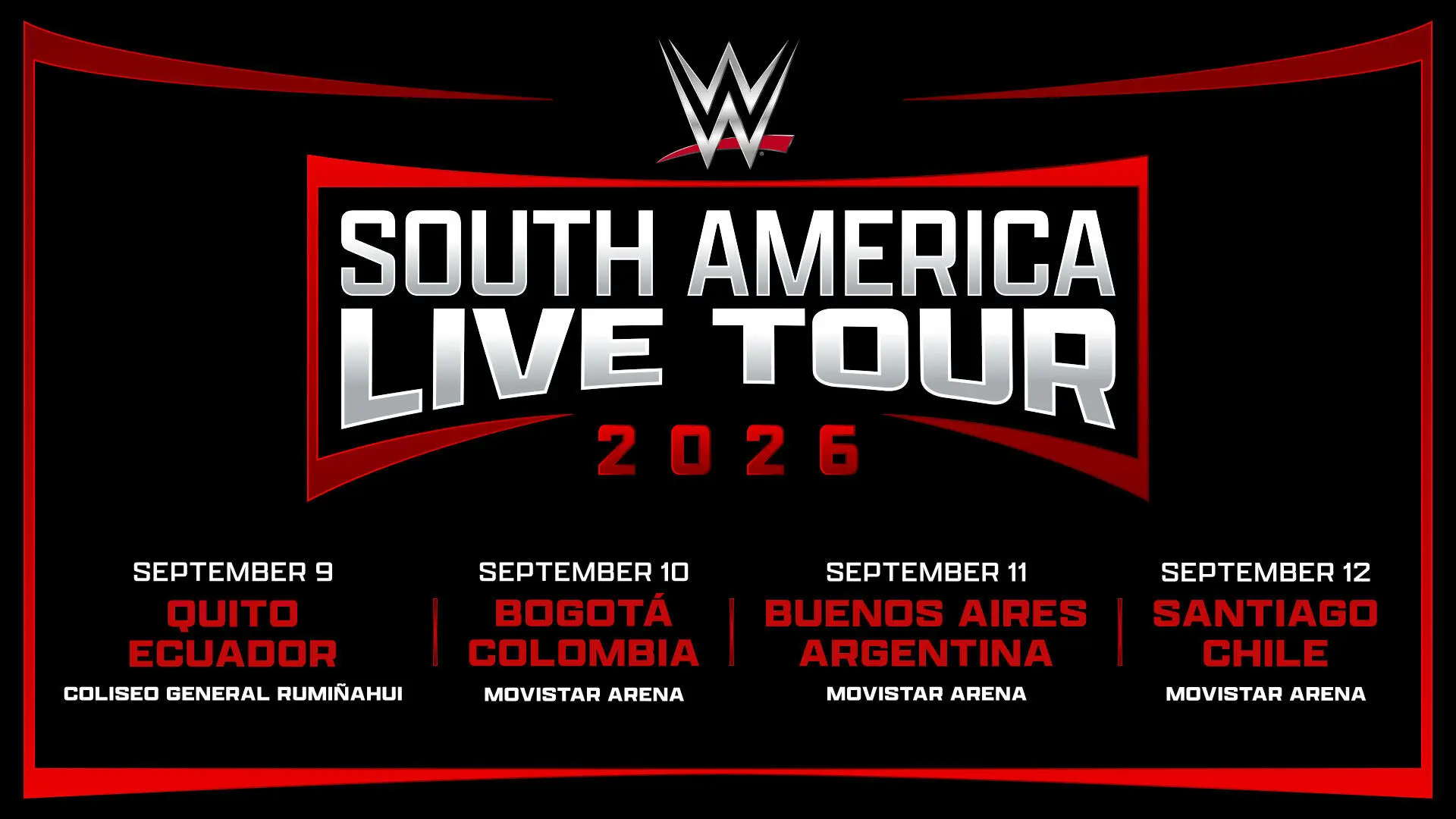WWE Confirms New Details for Return to South America
