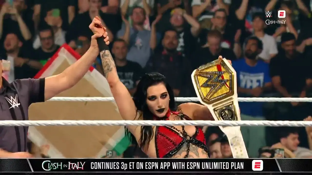 Rhea Ripley Retains WWE Women’s Championship at Clash in Italy