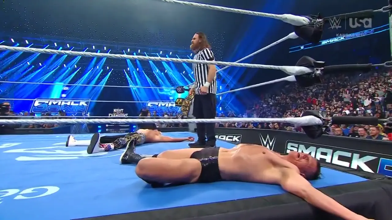 Sami Zayn Costs Gunther Against Cody Rhodes on WWE SmackDown