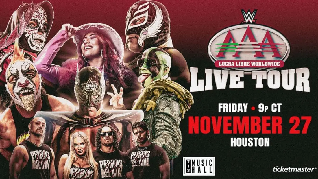 AAA Announces Houston Live Event for Survivor Series Weekend